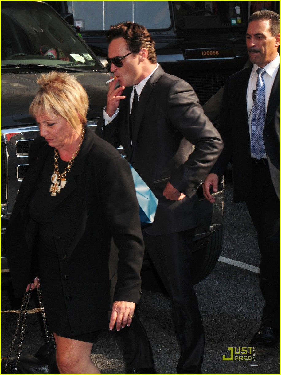 Joaquin Phoenix Apologizes To David Letterman: Photo 2482313 | Joaquin ...