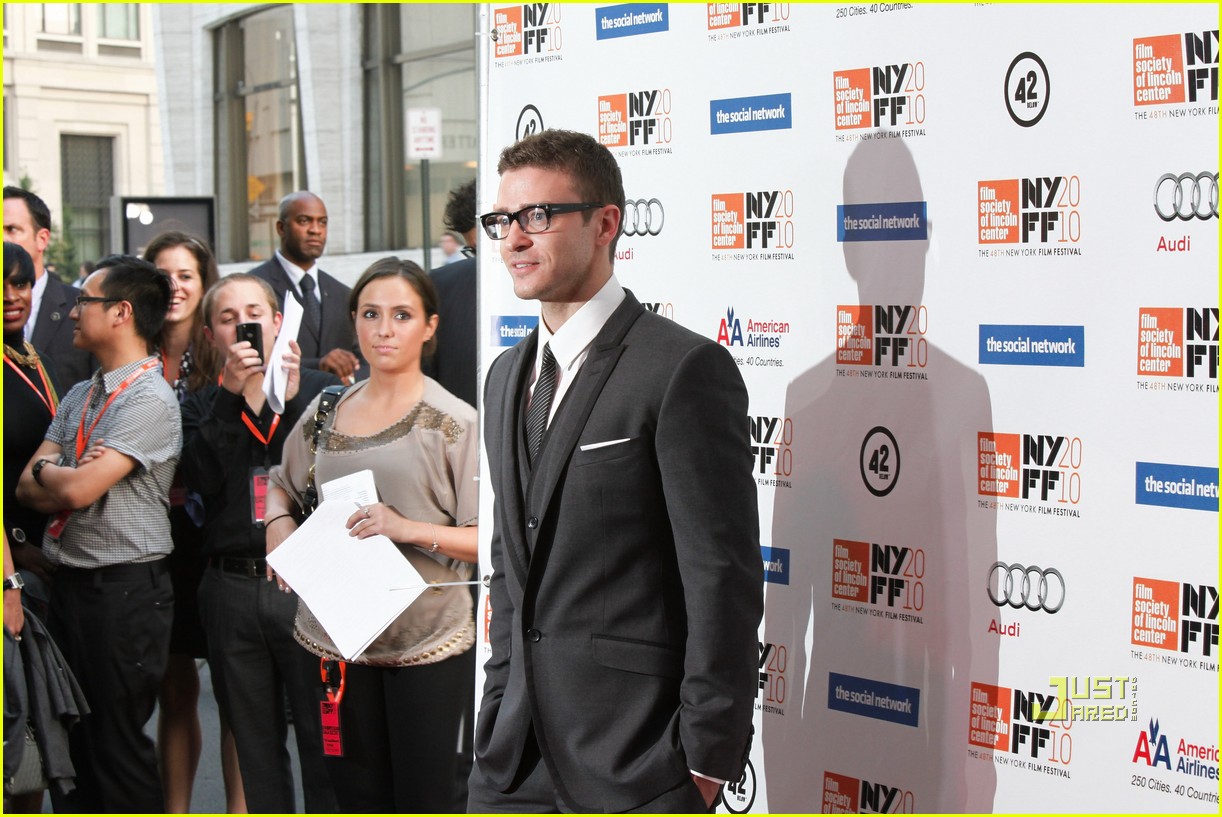 Justin Timberlake & Andrew Garfield: 'Social Network' Premiere!: Photo ...