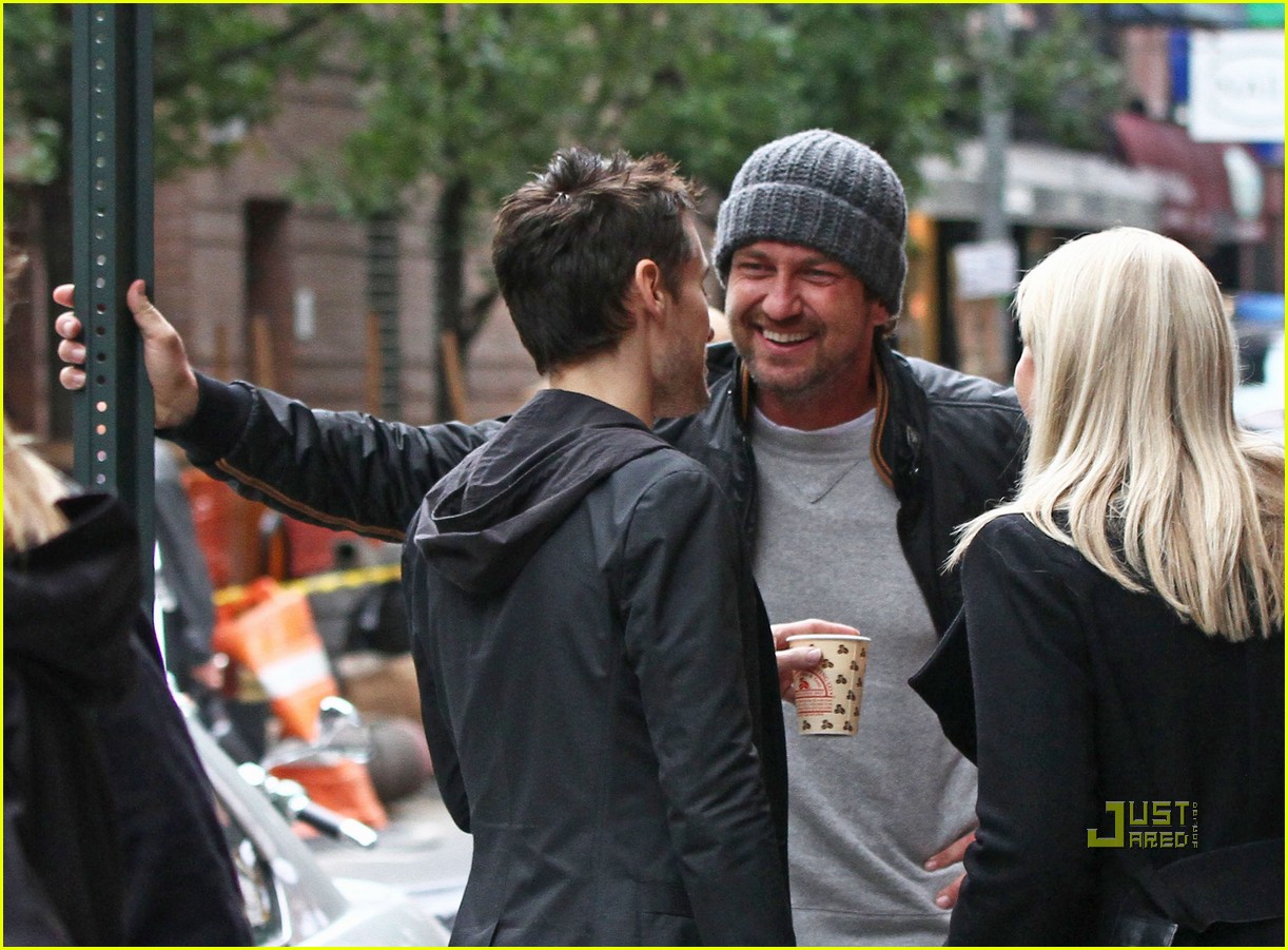 Gerard Butler: Laughing with Leto!: Photo 2487486 | Gerard Butler ...