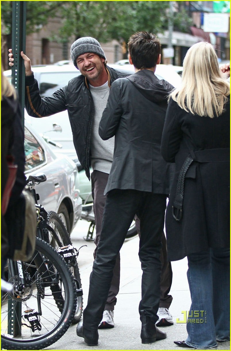 Gerard Butler: Laughing with Leto!: Photo 2487489 | Gerard Butler ...