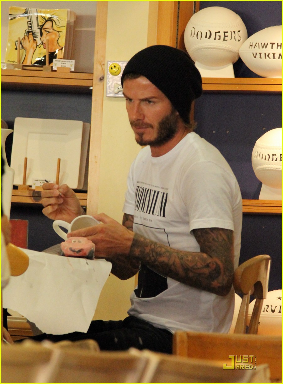 David Beckham: Color Me Mine with Cruz & Romeo!: Photo 2495215 ...