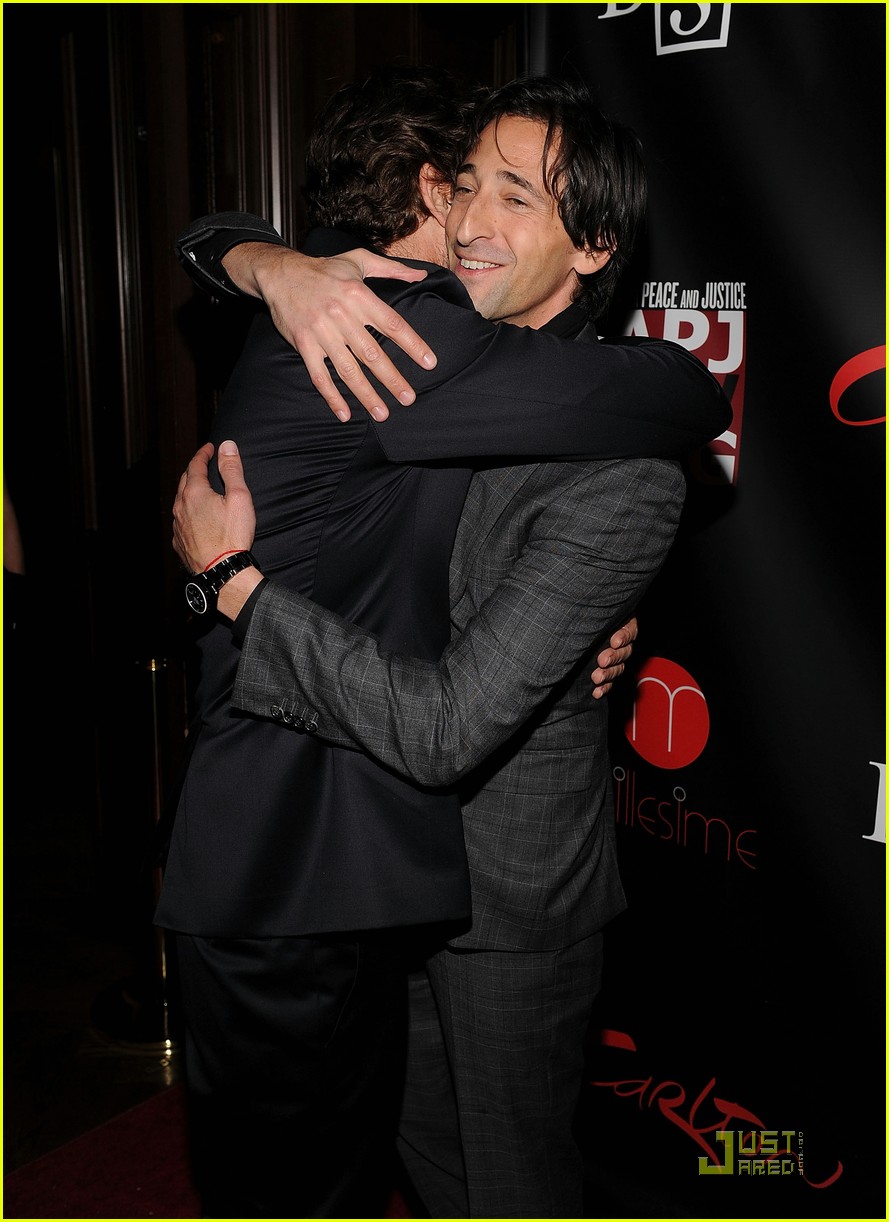 Gerard Butler & Adrien Brody: 'Let's Build A School For Haiti!': Photo ...