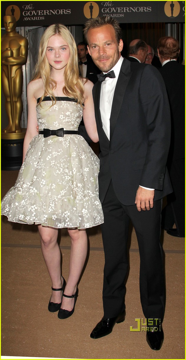 Elle Fanning: Governors Awards with Stephen Dorff!: Photo 2495481 ...