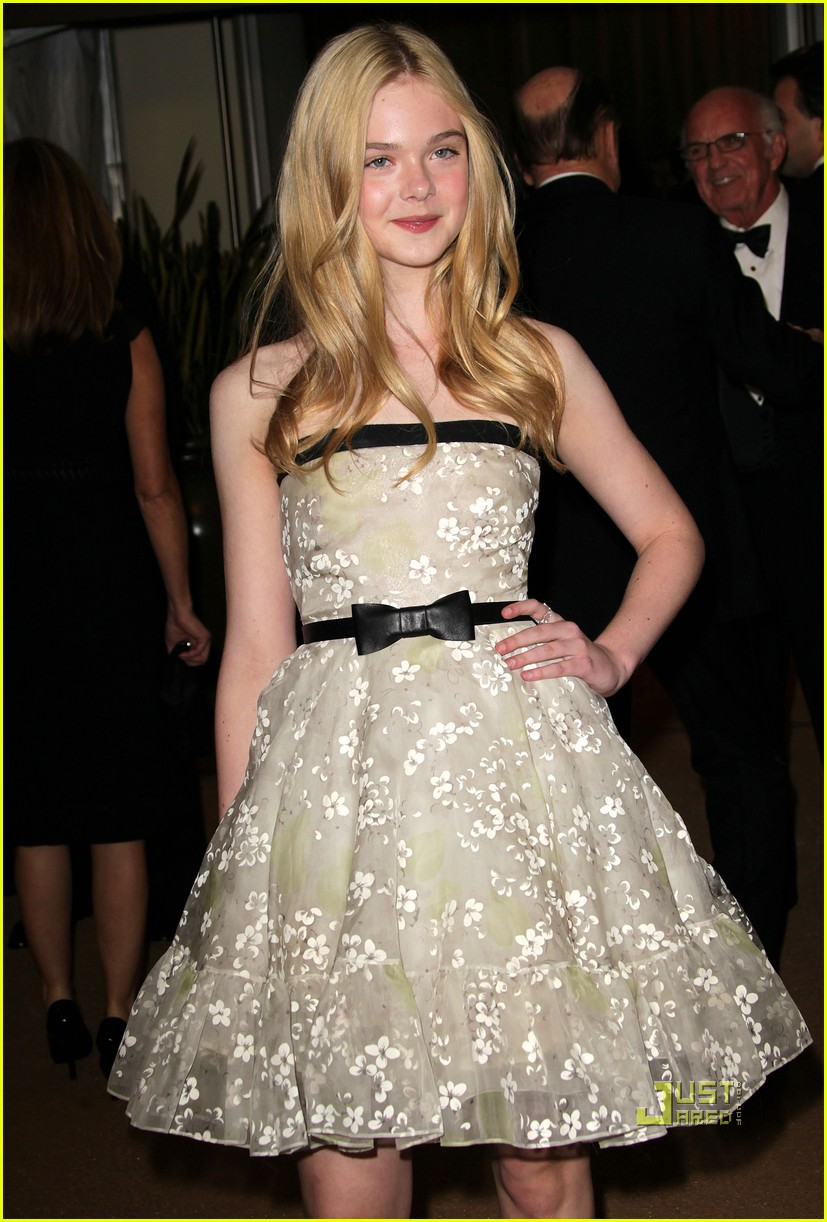 Elle Fanning: Governors Awards with Stephen Dorff!: Photo 2495483 ...