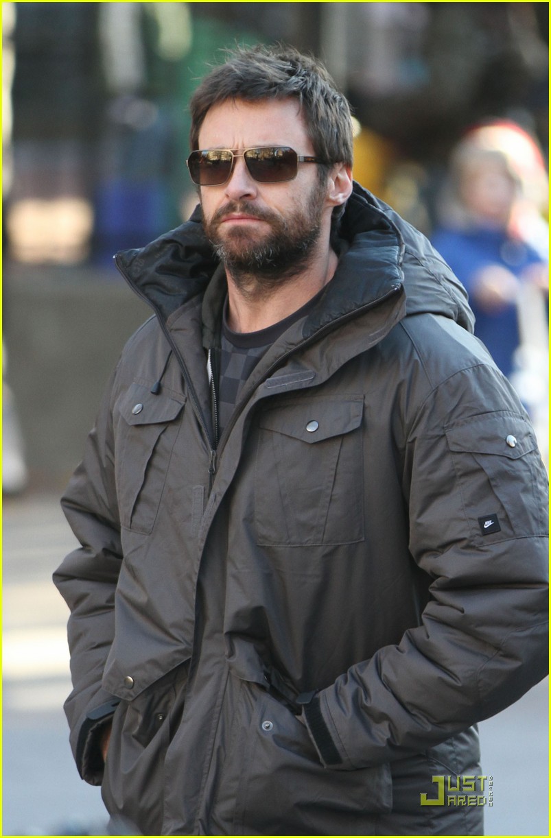 Hugh Jackman: Scruffy Scooter: Photo 2499294 | Ava Jackman, Celebrity ...