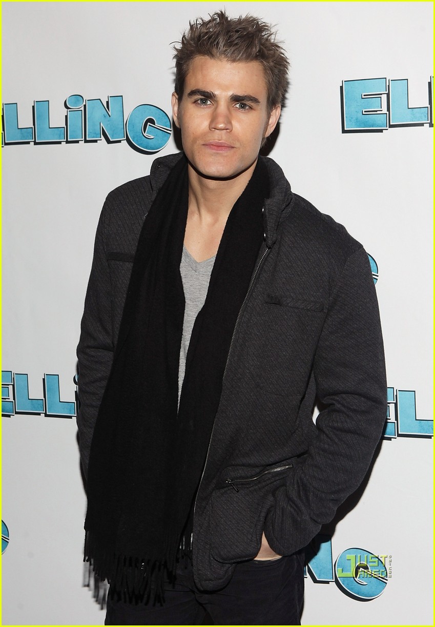 Paul Wesley & TR Knight: 'Elling' Opening Night!: Photo 2497606 | Paul ...