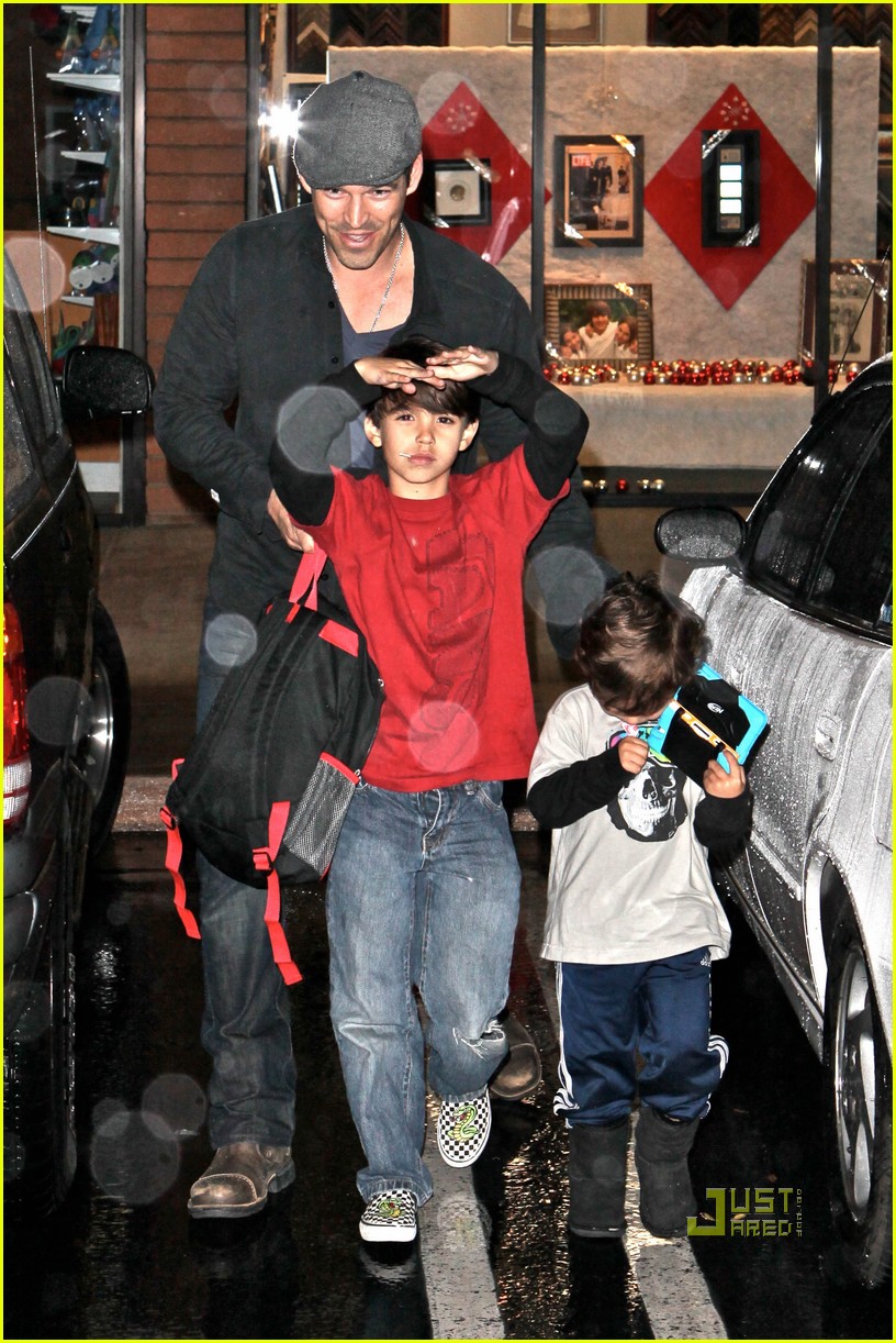 Eddie Cibrian: Haircuts for Mason & Jake!: Photo 2505024 | Celebrity ...