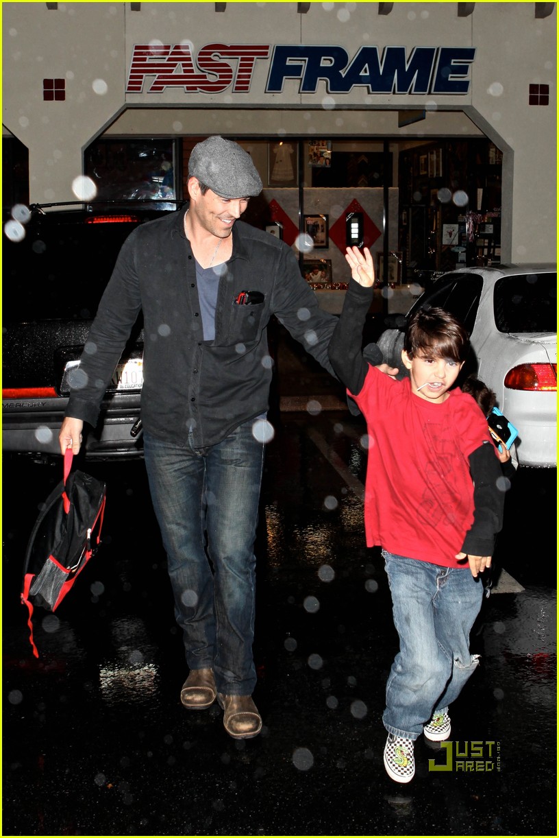 Eddie Cibrian: Haircuts for Mason & Jake!: Photo 2505027 | Celebrity ...