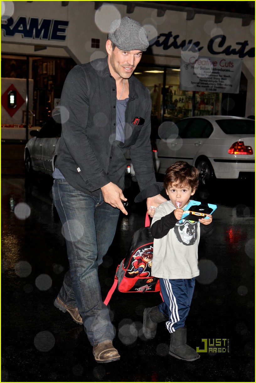 Eddie Cibrian: Haircuts for Mason & Jake!: Photo 2505031 | Celebrity ...