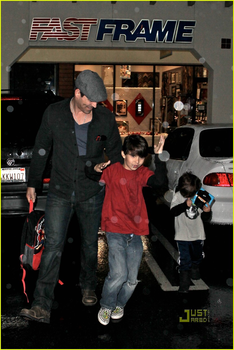 Eddie Cibrian: Haircuts for Mason & Jake!: Photo 2505040 | Celebrity ...
