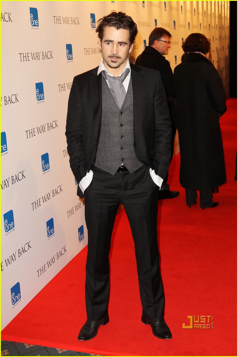 Colin Farrell: 'The Way Back' Premiere!: Photo 2502071 | Colin Farrell ...