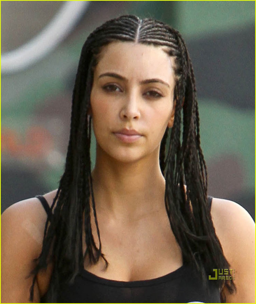 Kim Kardashian: Cornrows for New Year's! : Photo 2507170 | Kim ...