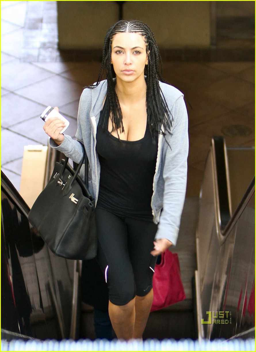 Kim Kardashian: Cornrows for New Year's! : Photo 2507172 | Kim ...