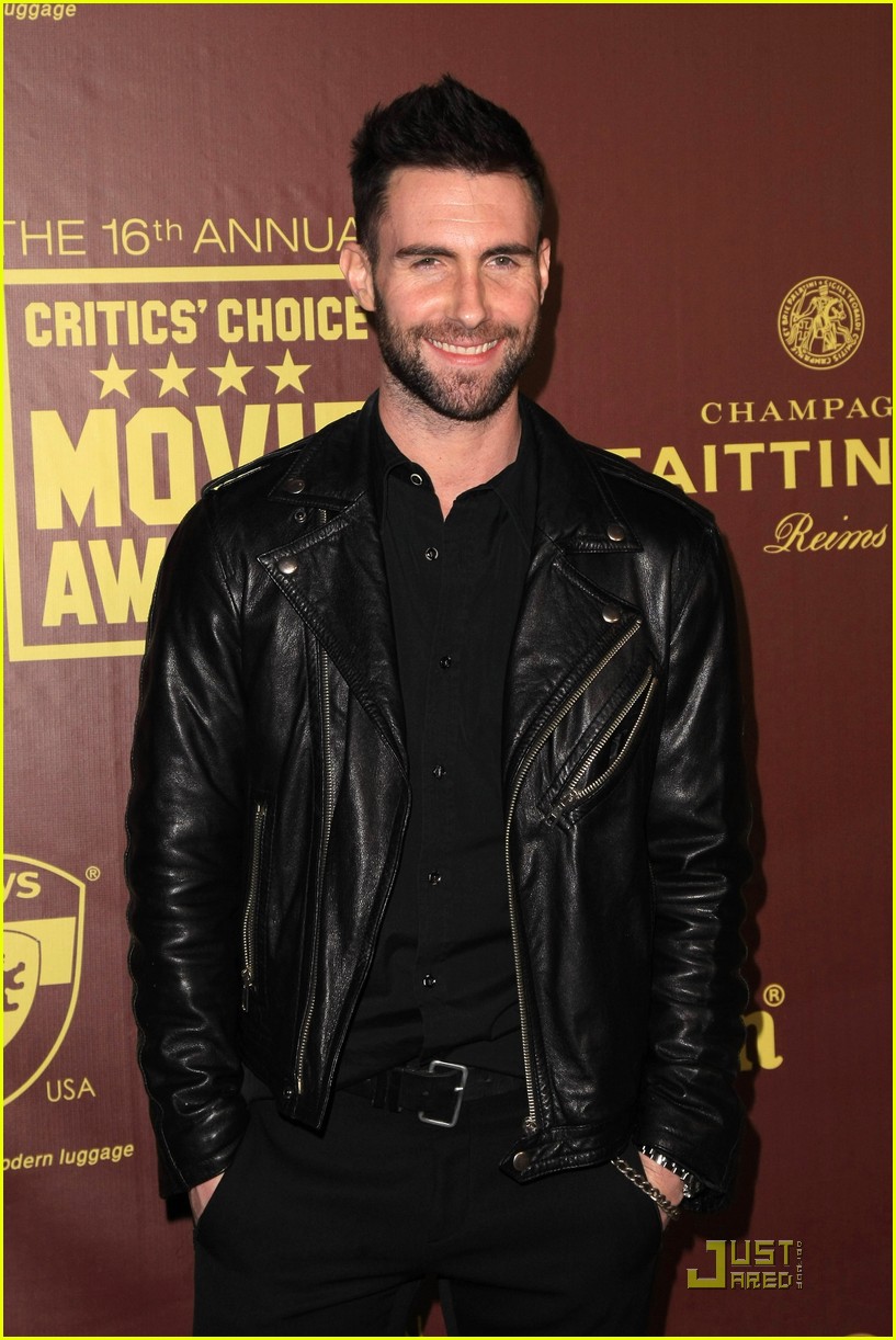 Adam Levine: Critics Choice Awards Was 'Amazing': Photo 2511372 | 2011 ...