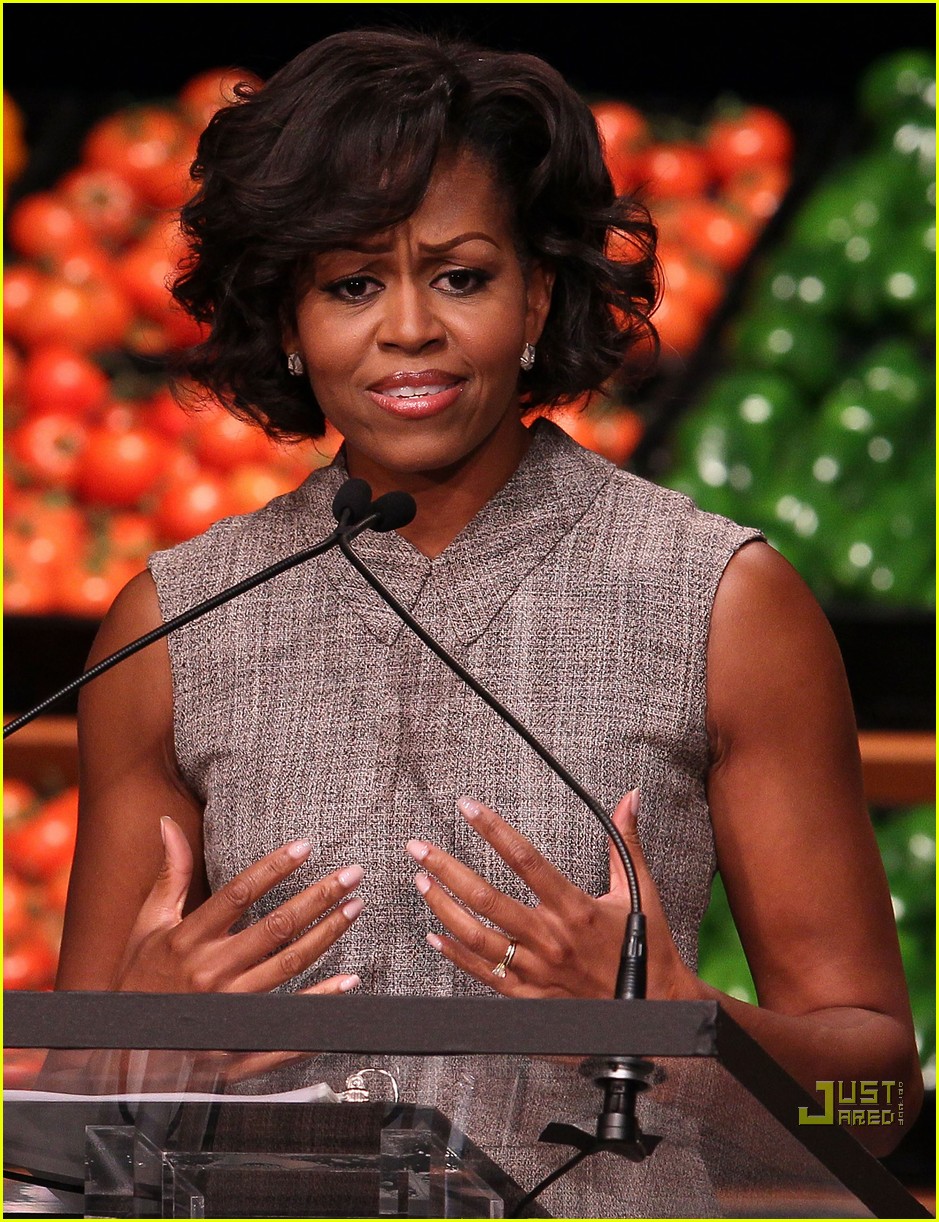 Michelle Obama Wig