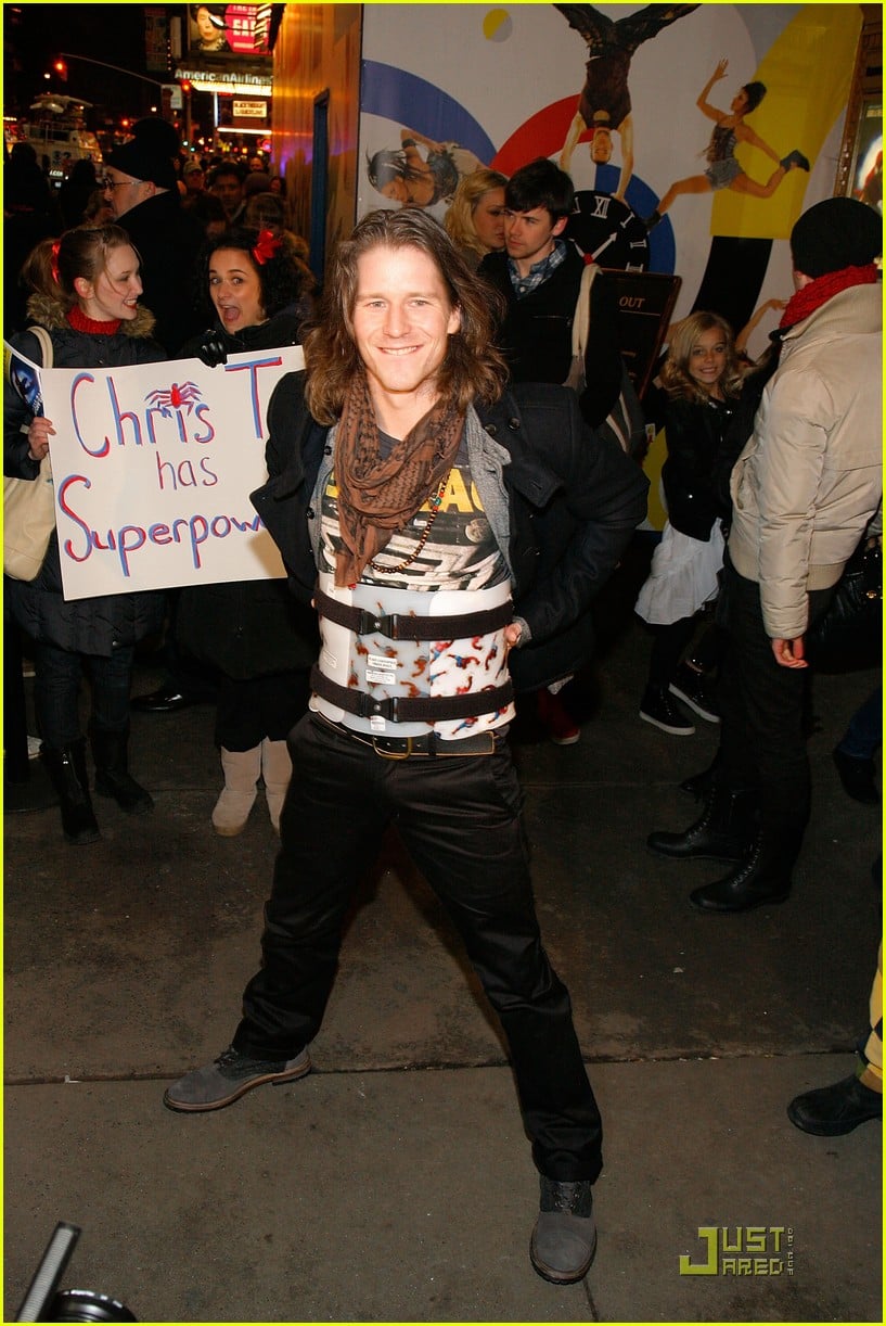 Spider-Man's Christopher Tierney Attends Performance: Photo 2509151 ...