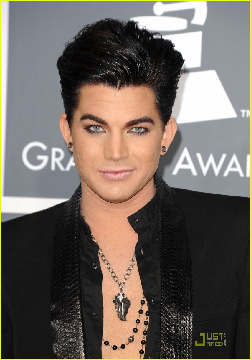 Adam Lambert - Grammys 2011 Red Carpet: Photo 2519423 | 2011 Grammy ...