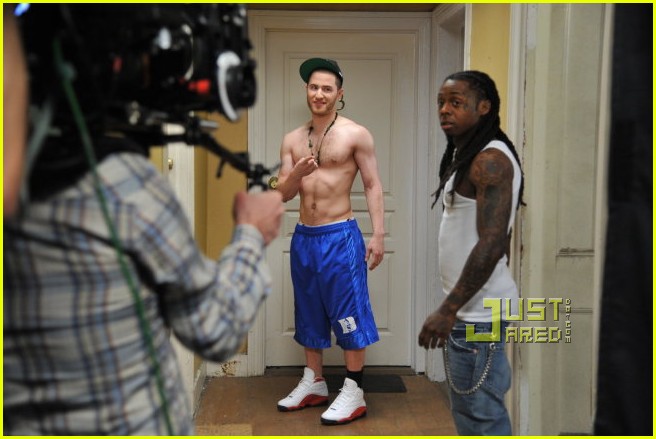 Mike Posner: 'Bow Chicka' Shoot with Lil Wayne!: Photo 2516541 | Lil ...