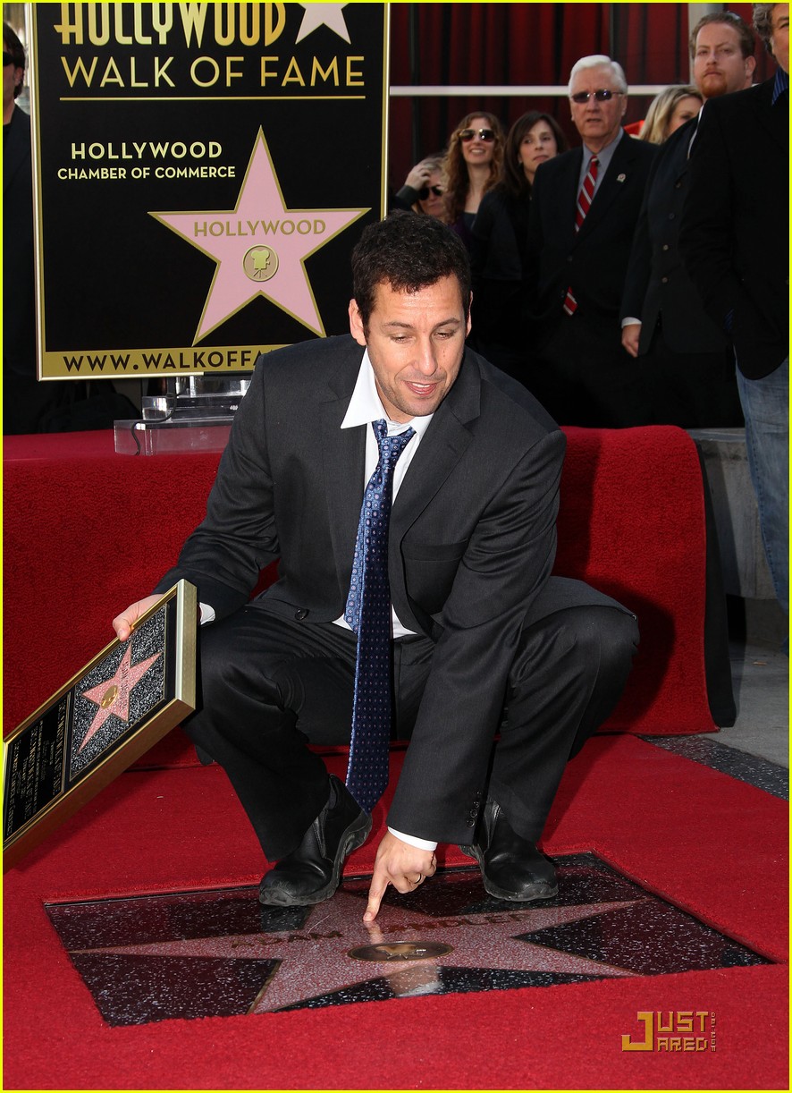 Adam Sandler: Star on Hollywood Walk of Fame!: Photo 2516135 | Adam ...