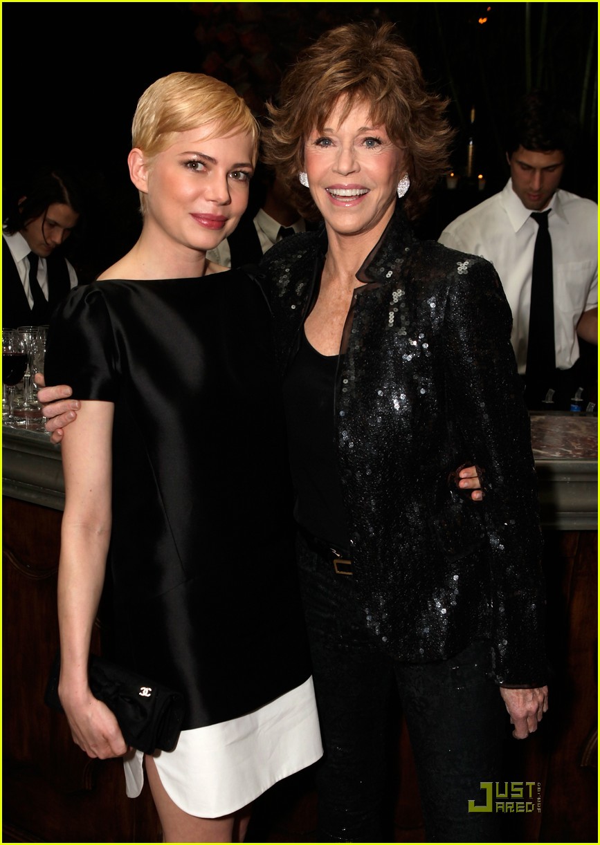 Michelle Williams & Busy Philipps: Audi Party Pals: Photo 2517769 ...