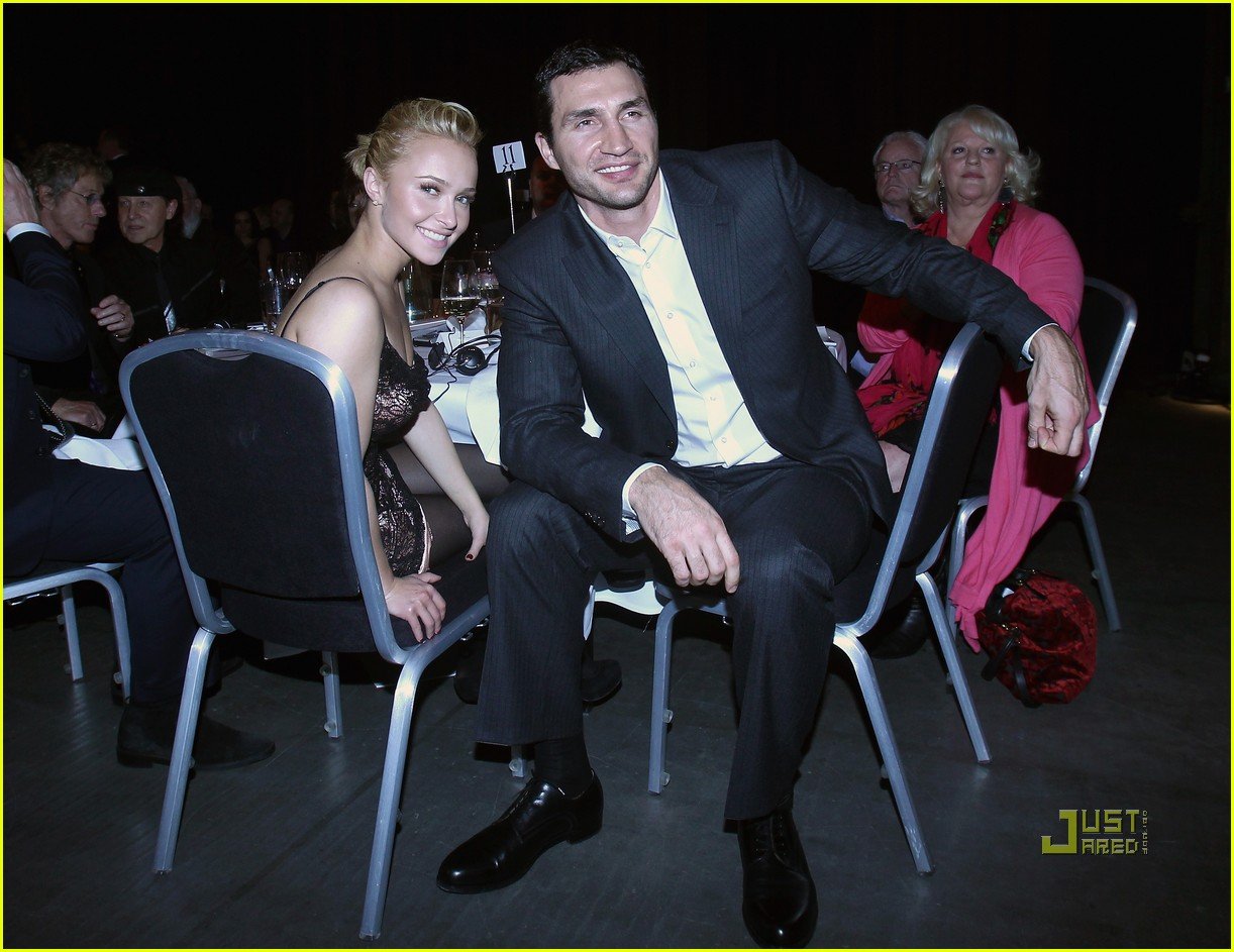 Hayden Panettiere: Steiger Awards with Wladimir Klitschko!: Photo ...