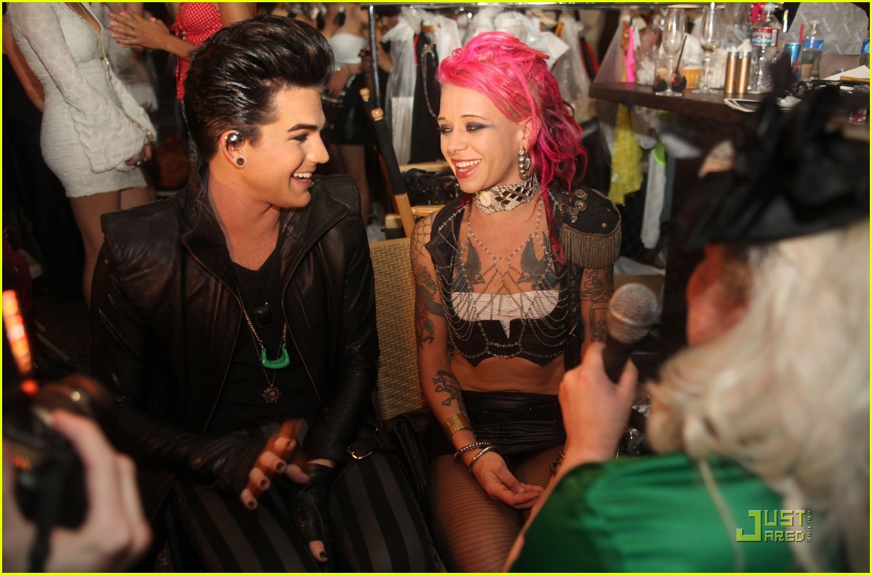 Adam Lambert: Glams Up For The After Party: Photo 2528476 | Adam ...