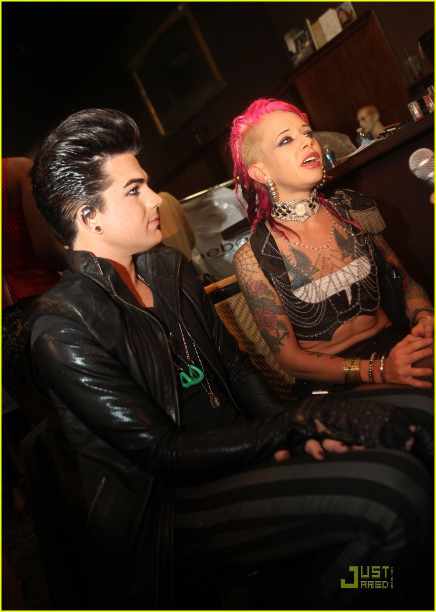 Adam Lambert: Glams Up For The After Party: Photo 2528478 | Adam ...