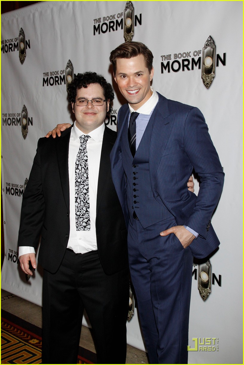 Andrew Rannells & Rory O'Malley: 'Book of Mormon' Opening!: Photo ...