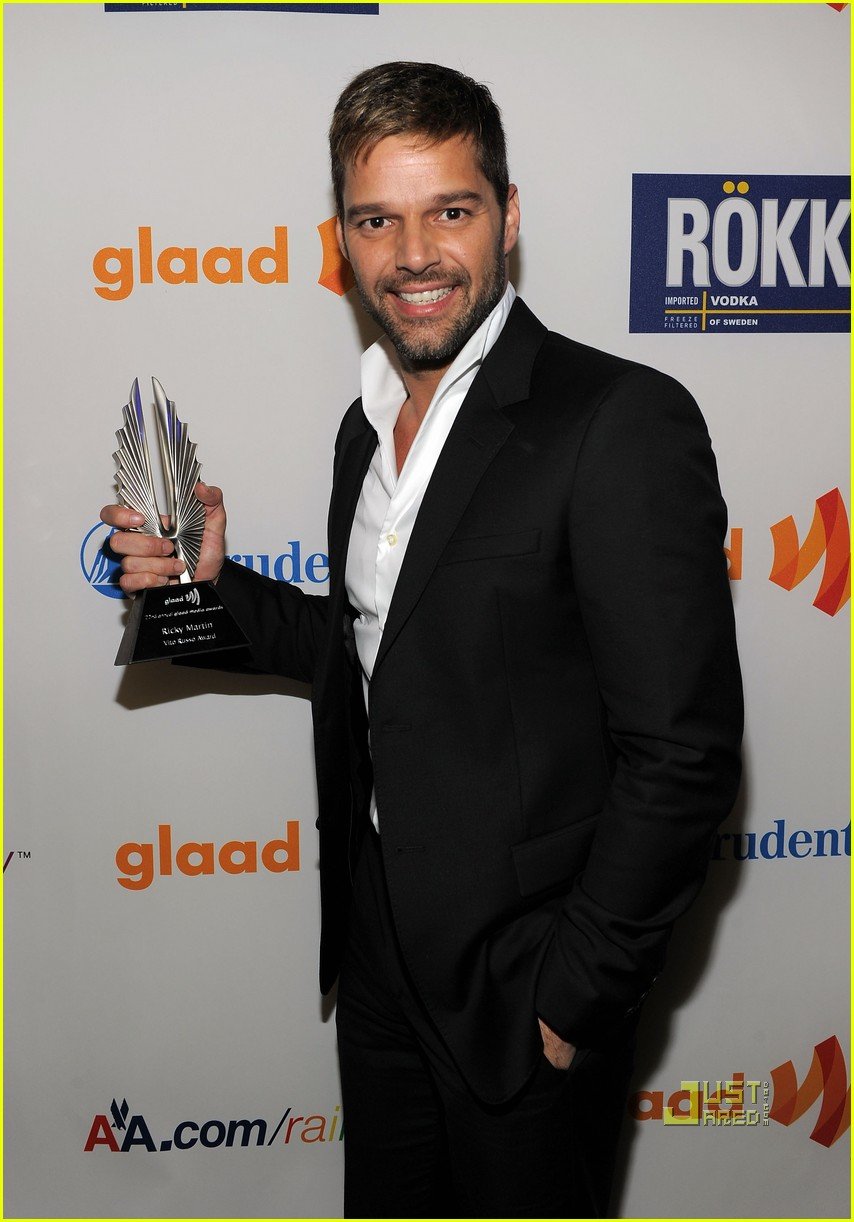 Ricky Martin: GLAAD Media Award Winner!: Photo 2528955 | Ricky Martin ...