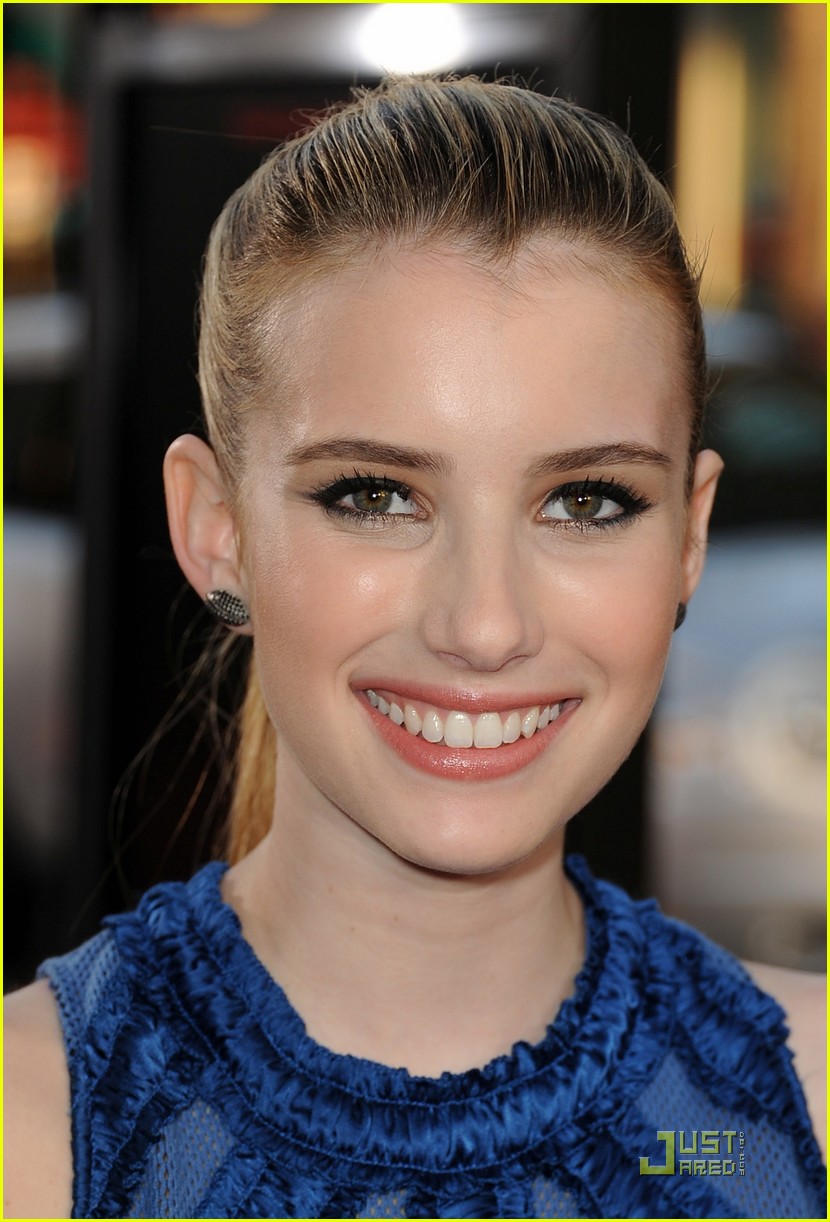 Emma Roberts 'Screams' for JustJared.com!: Photo 2534939 | Emma Roberts ...
