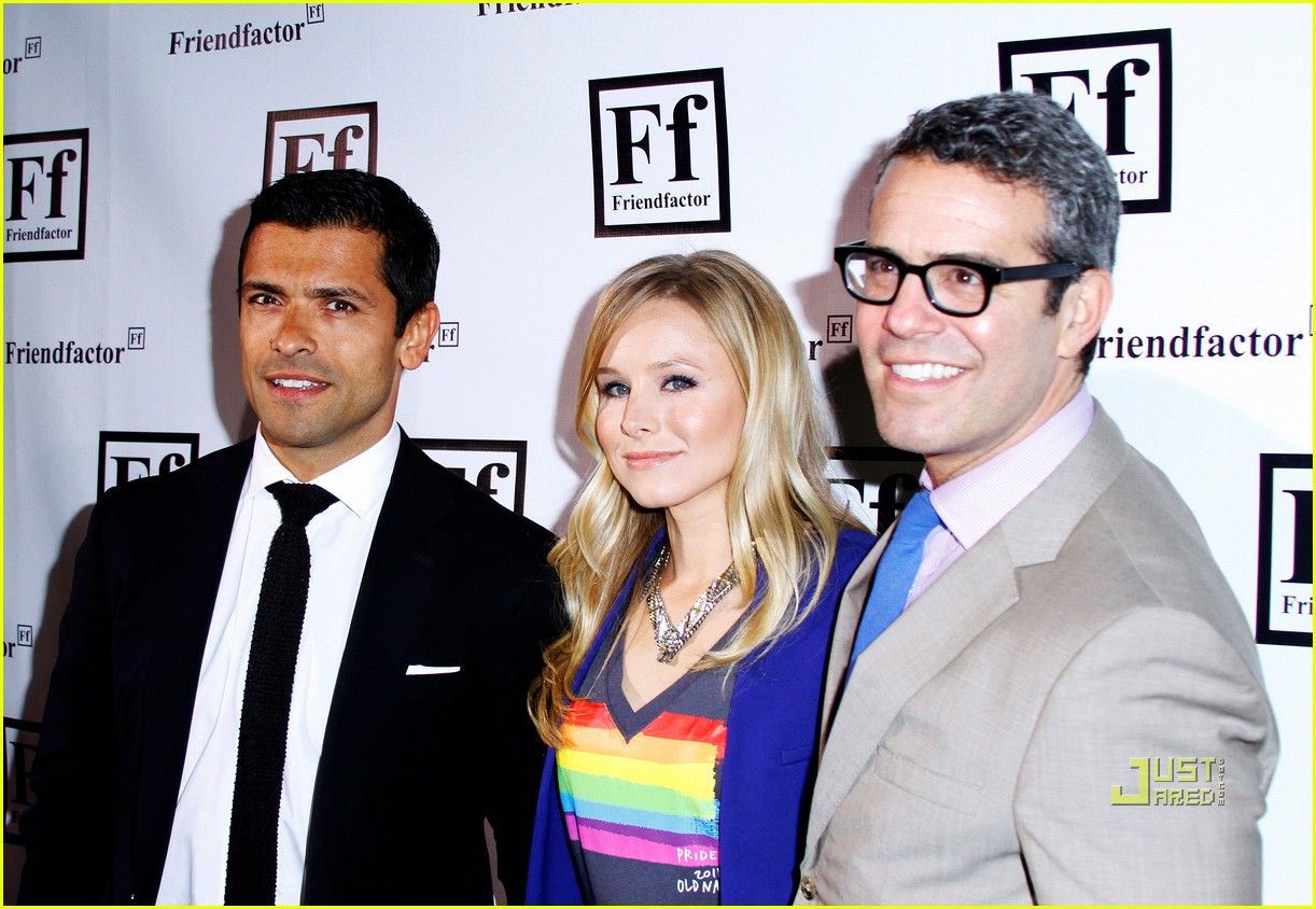 Kristen Bell: Friendfactor Launch!: Photo 2541141 | Andy Cohen, Chelsea ...