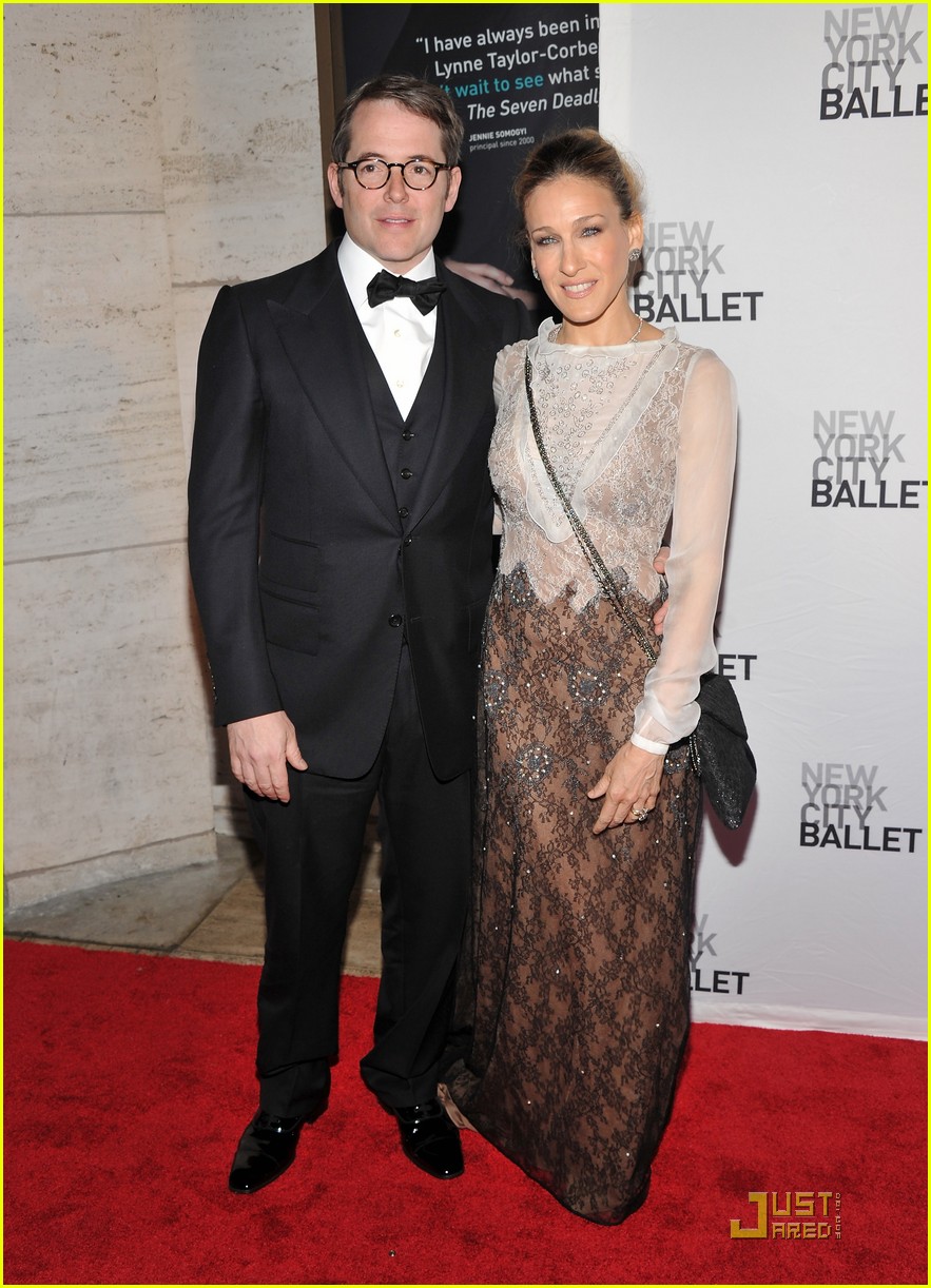 Sarah Jessica Parker: NYC Ballet with Matthew Broderick!: Photo 2543044 ...