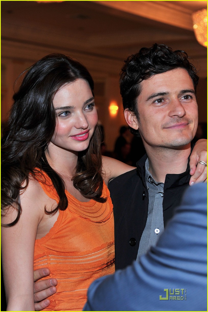 Miranda Kerr & Orlando Bloom: Global Green Awards!: Photo 2549544 ...