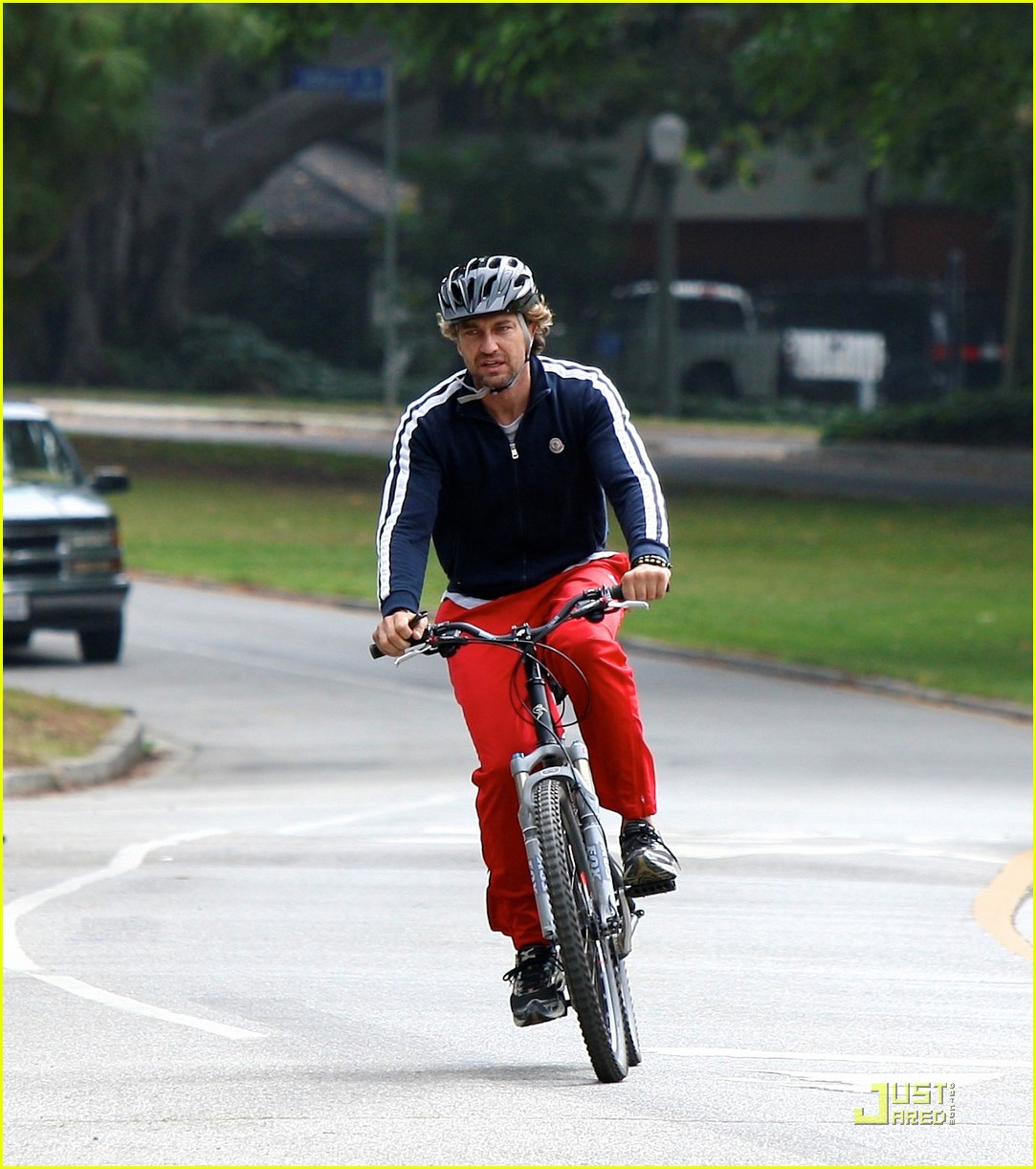Gerard Butler Bikes with a Buddy: Photo 2552122 | Gerard Butler Photos ...