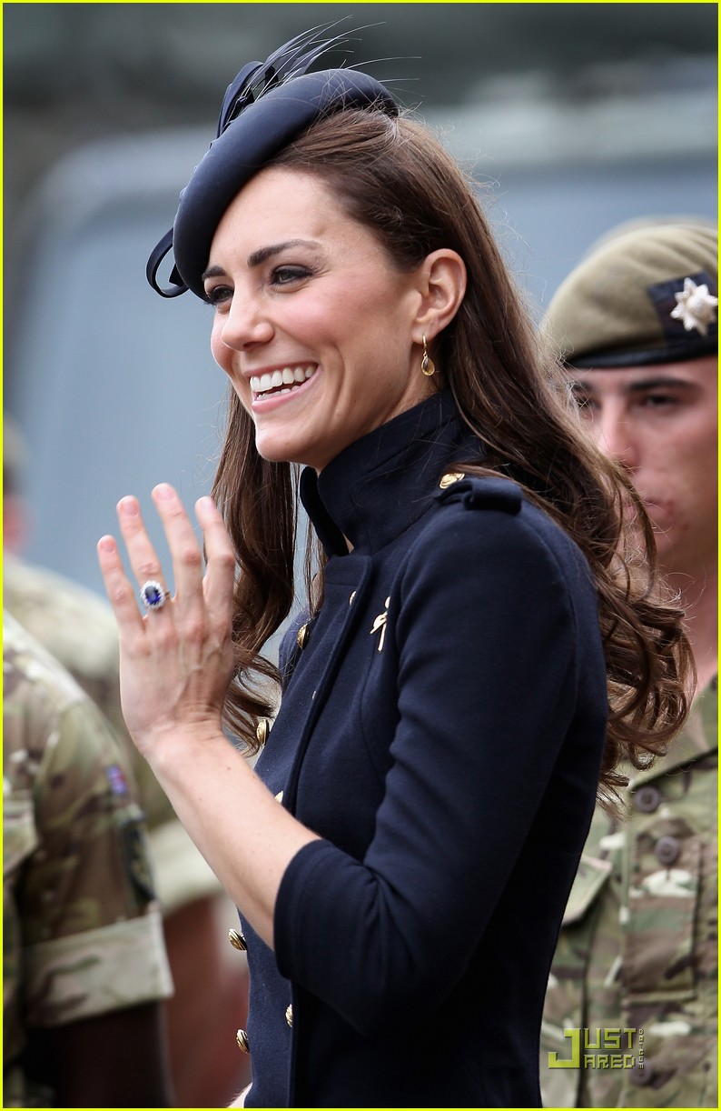 Prince William & Kate: Irish Guards Medal Ceremony: Photo 2555292 ...