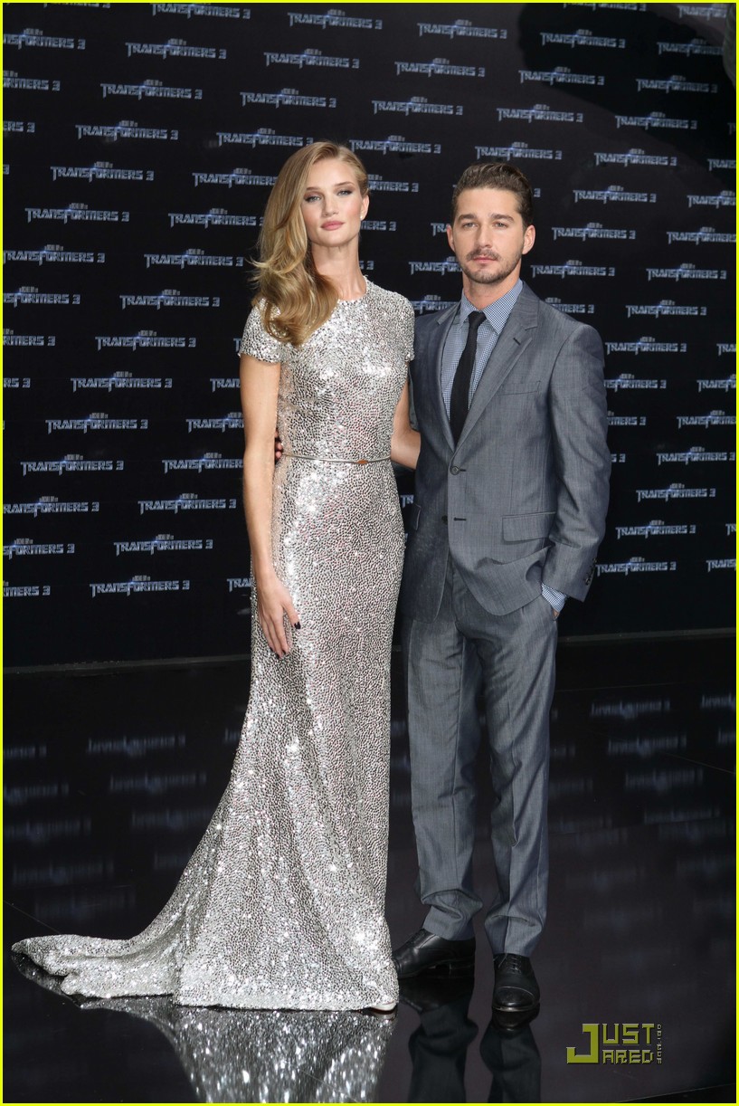 Shia LaBeouf & Rosie Huntington-Whiteley: 'Transformers' Berlin ...