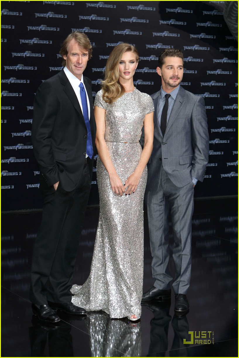 Shia LaBeouf & Rosie Huntington-Whiteley: 'Transformers' Berlin ...