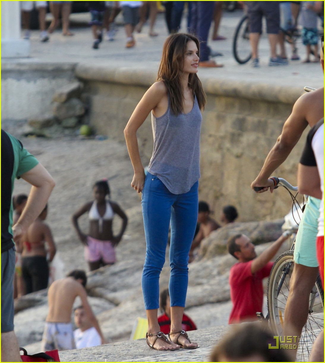 Alessandra Ambrosio: Beachfront Bikini Photo Shoot!: Photo 2565151 ...