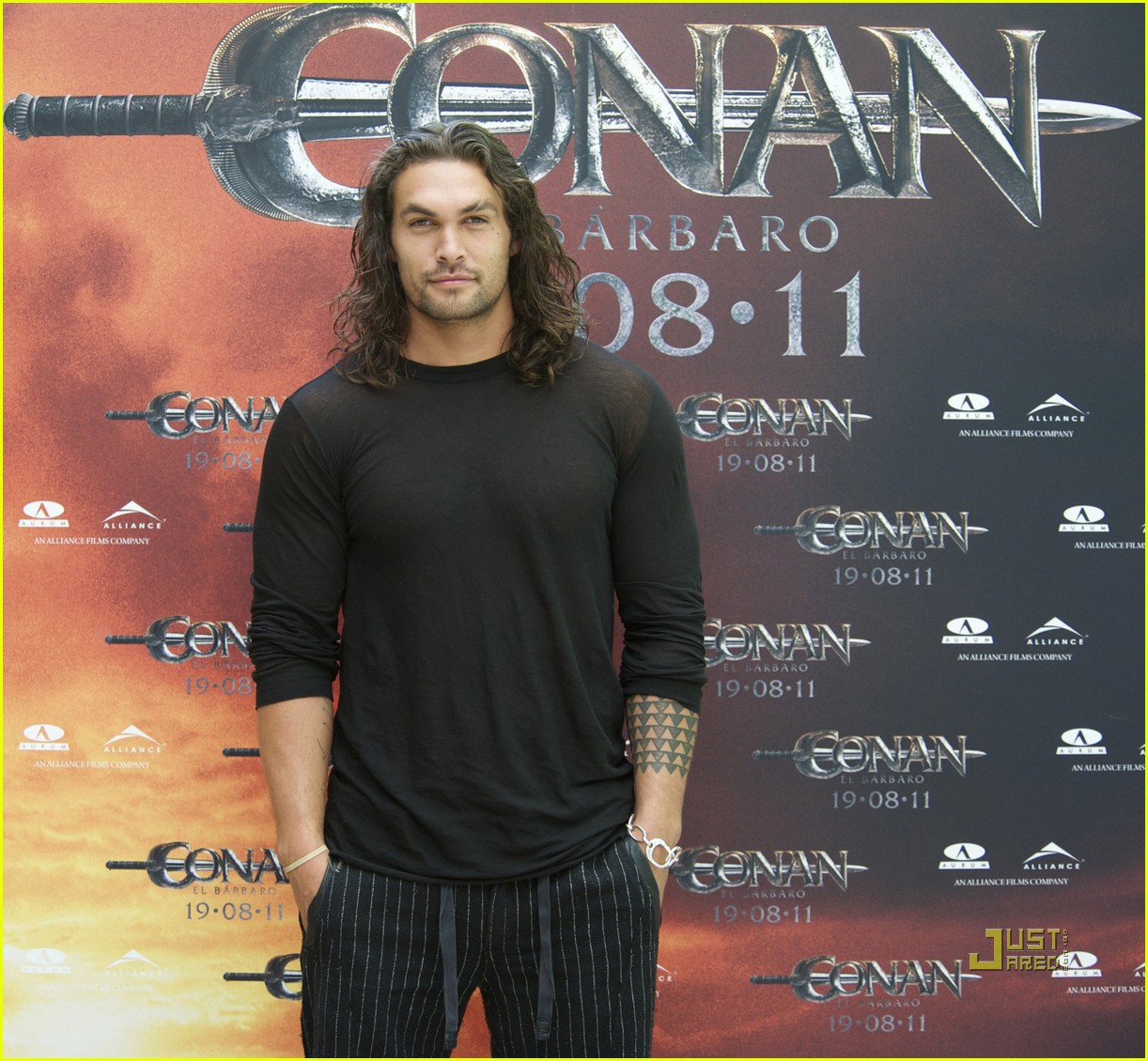 Jason Momoa: 'Conan the Barbarian' Photo Call in Madrid!: Photo 2561709 ...