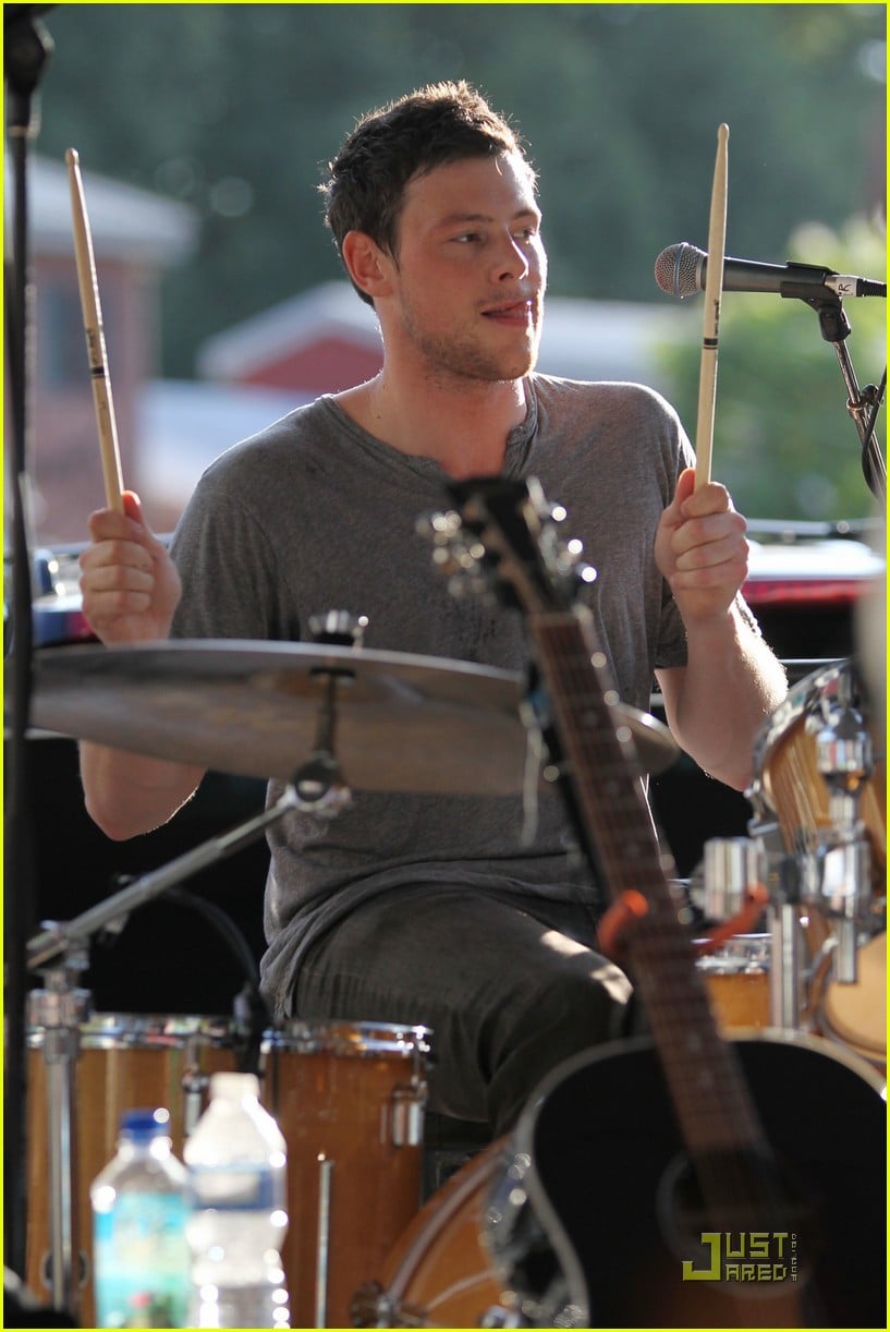 Cory Monteith: Pinkberry Opening with Bonnie Dune!: Photo 2563204 ...