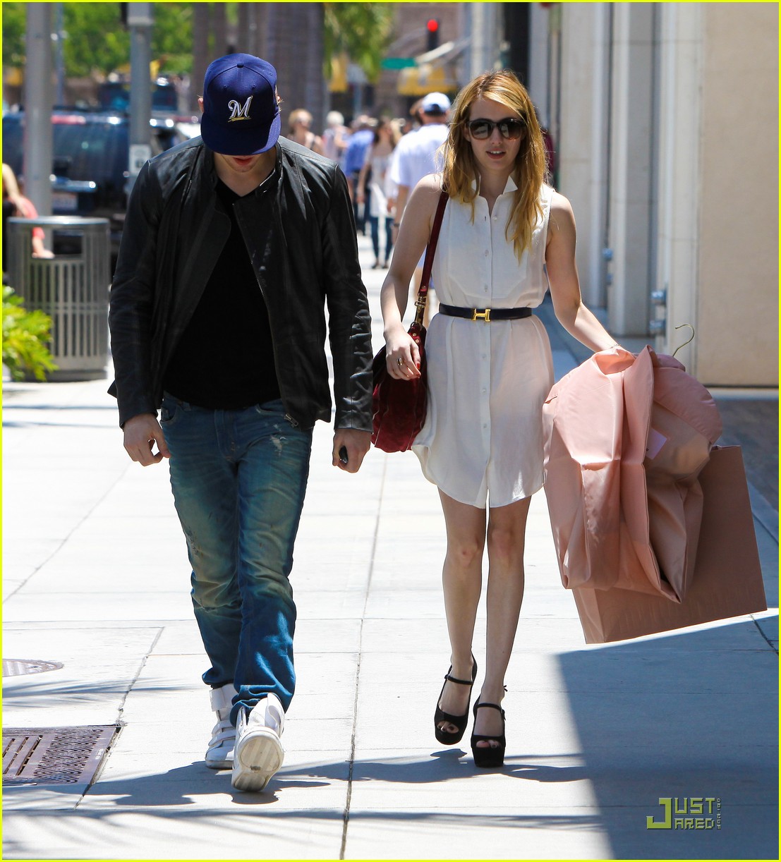 Chord Overstreet & Emma Roberts: Beverly Hills Shoppers!: Photo 2561113 ...