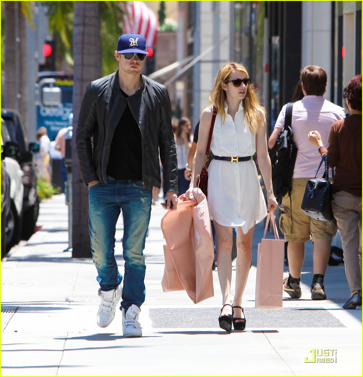 Chord Overstreet & Emma Roberts: Beverly Hills Shoppers!: Photo 2561115 ...