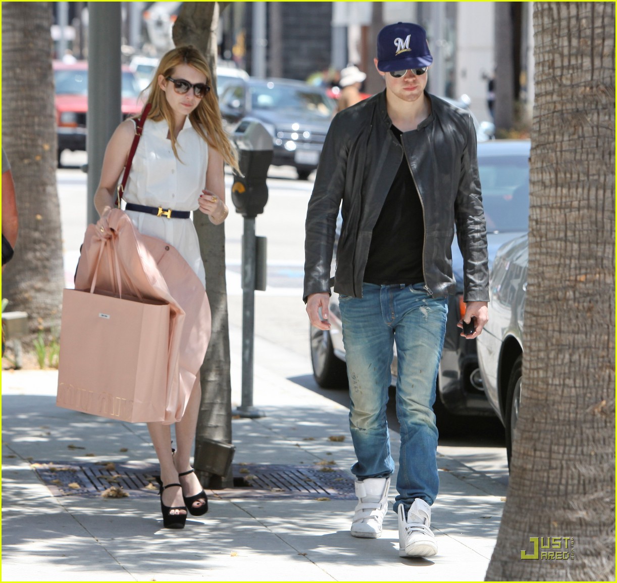 Chord Overstreet & Emma Roberts: Beverly Hills Shoppers!: Photo 2561122 ...