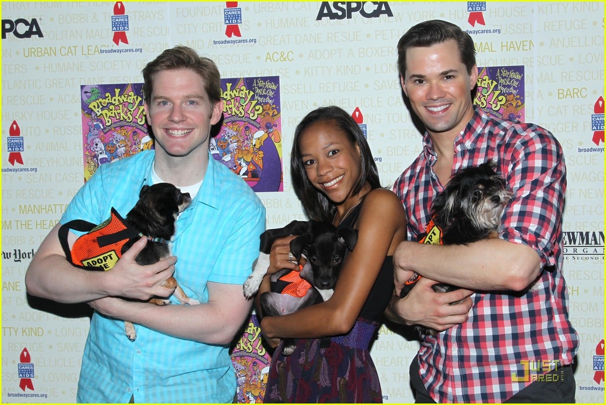 Andrew Rannells & Rory O'Malley: Broadway Barks!: Photo 2559394 | Aaron ...