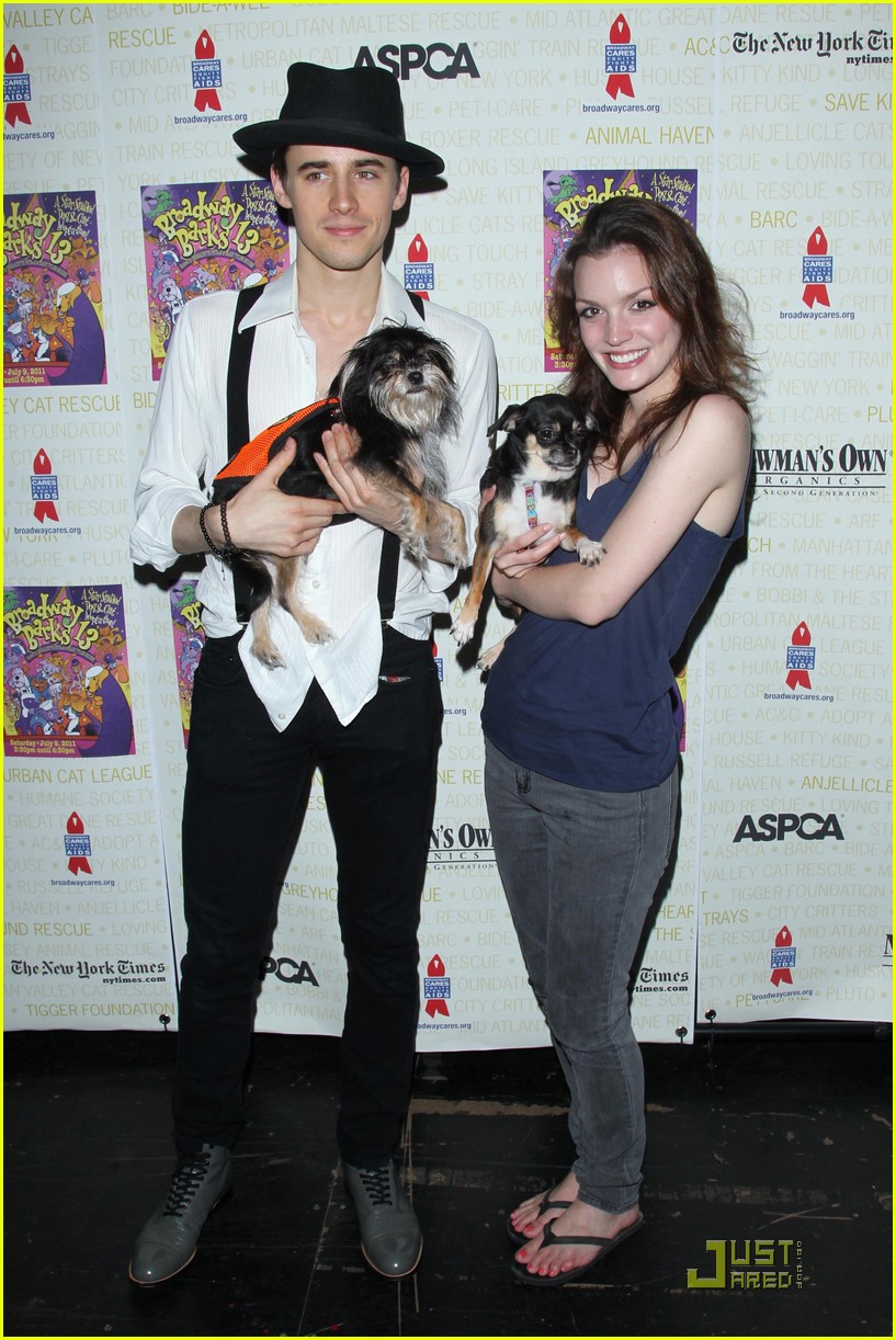 Andrew Rannells & Rory O'Malley: Broadway Barks!: Photo 2559396 | Aaron ...