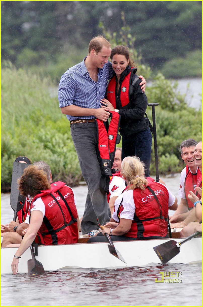 Prince William & Kate: Boat Race on Prince Edward Island!: Photo ...