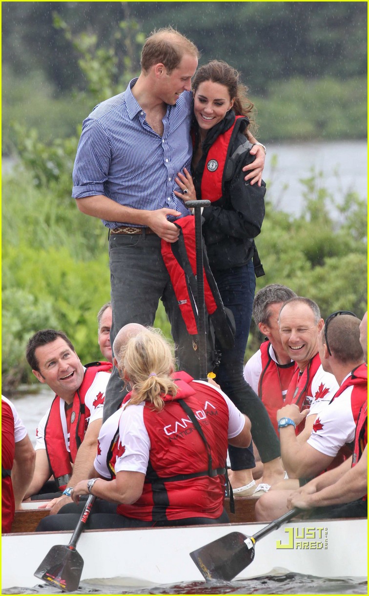 Prince William & Kate: Boat Race on Prince Edward Island!: Photo ...