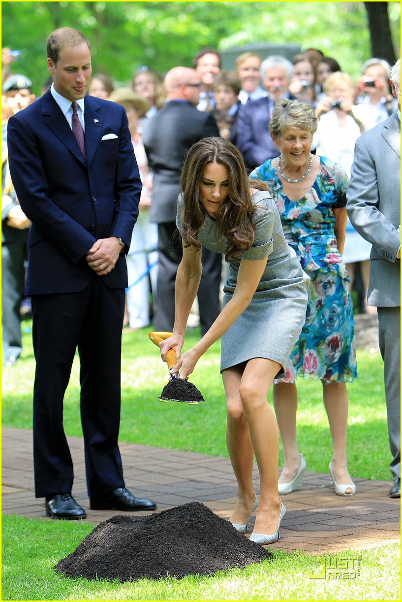 Prince William & Kate: Tree Planting Ceremony!: Photo 2557221 | Kate ...