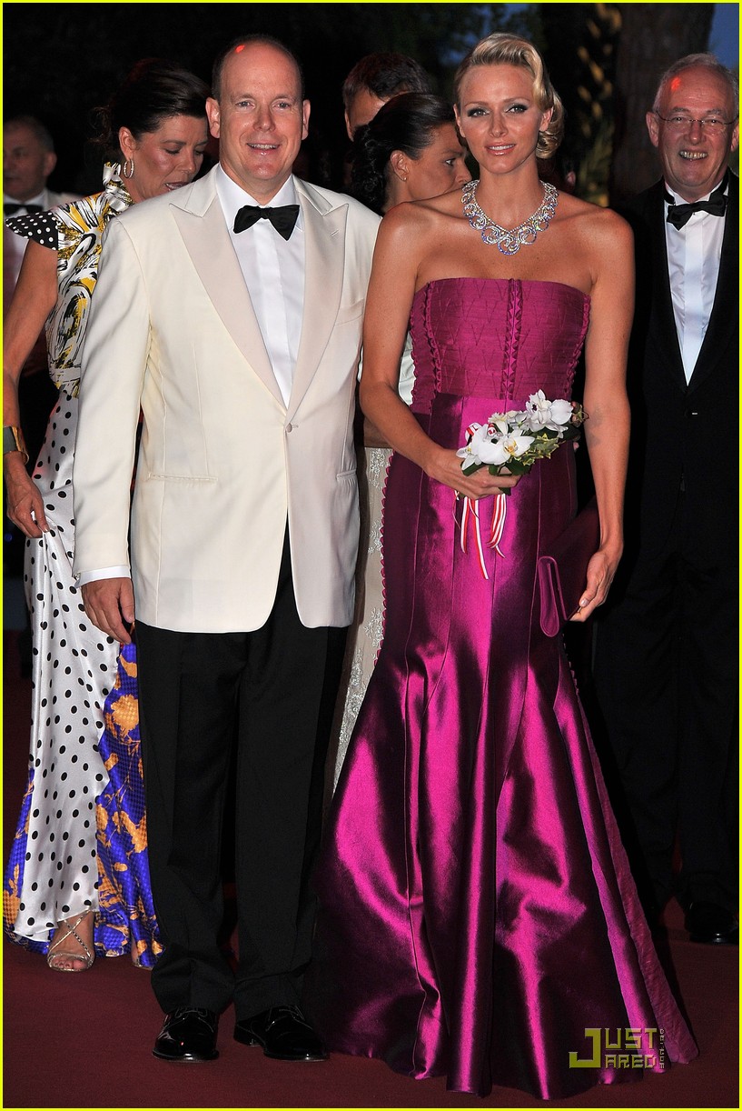 Prince Albert & Princess Charlene: Red Cross Ball!: Photo 2567240 ...