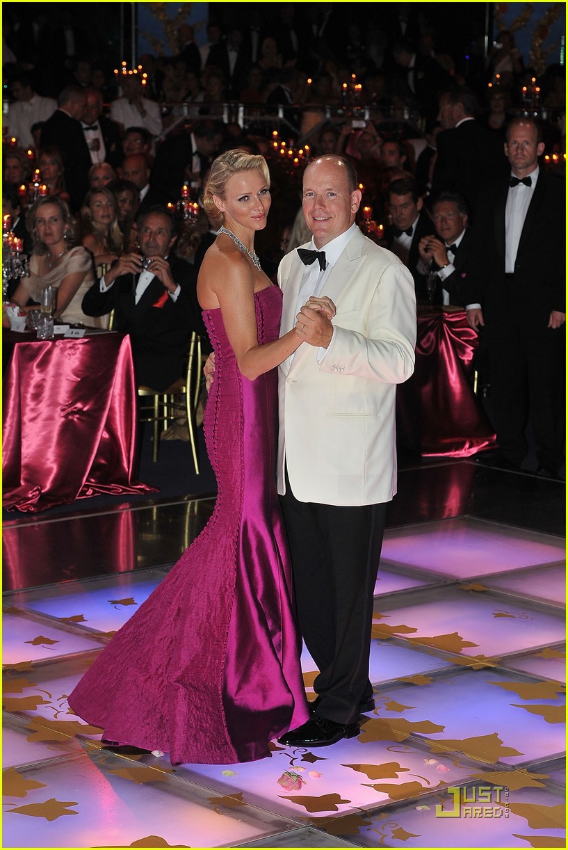 Prince Albert & Princess Charlene: Red Cross Ball!: Photo 2567242 ...